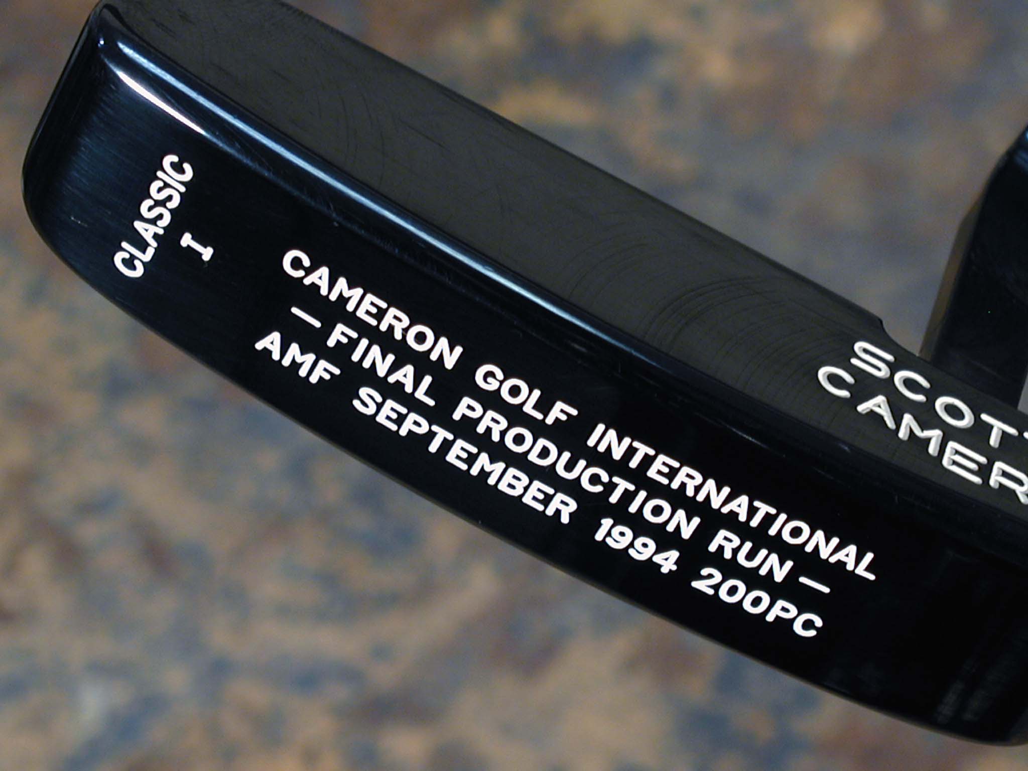 Putter Details - Scotty Cameron